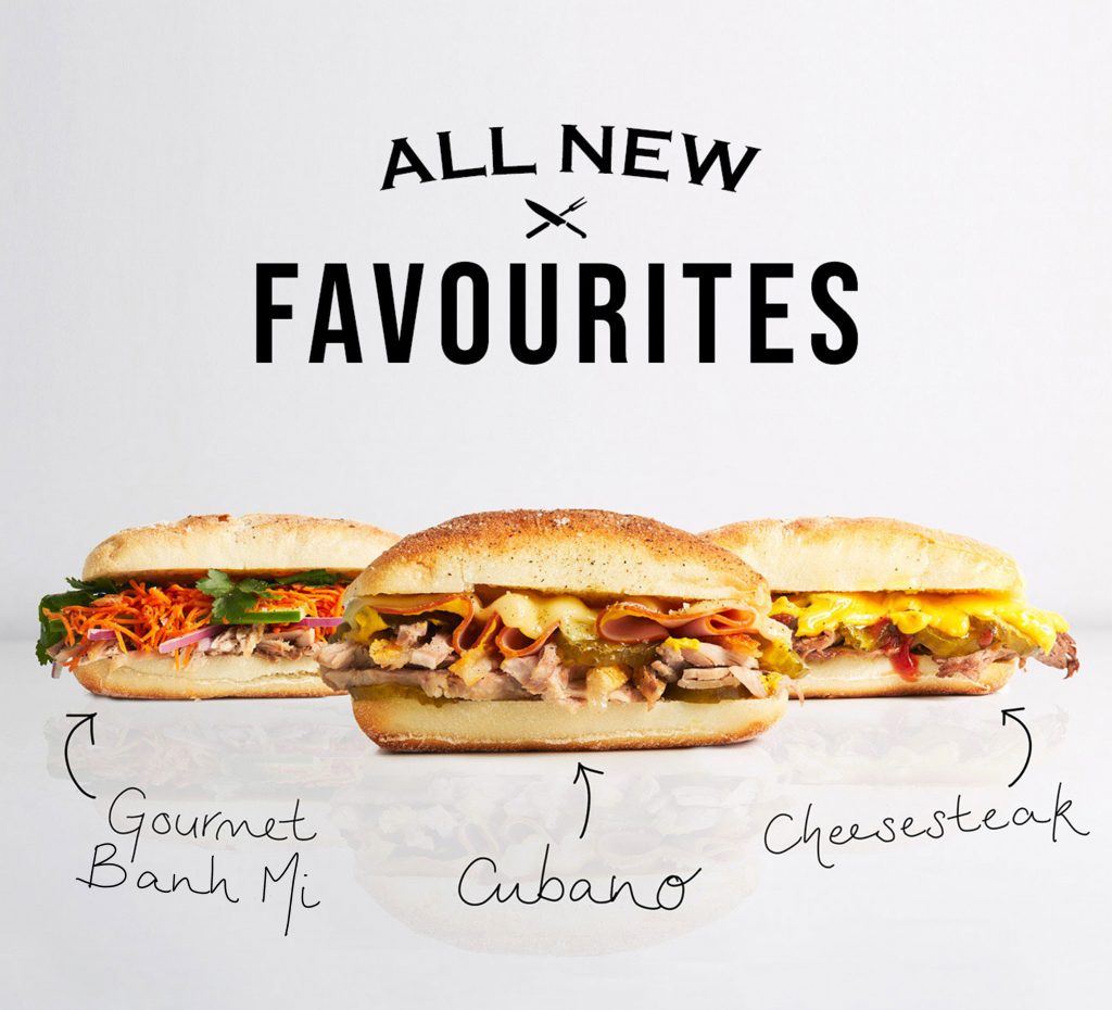 Brand New Menu | Sandwich Chefs